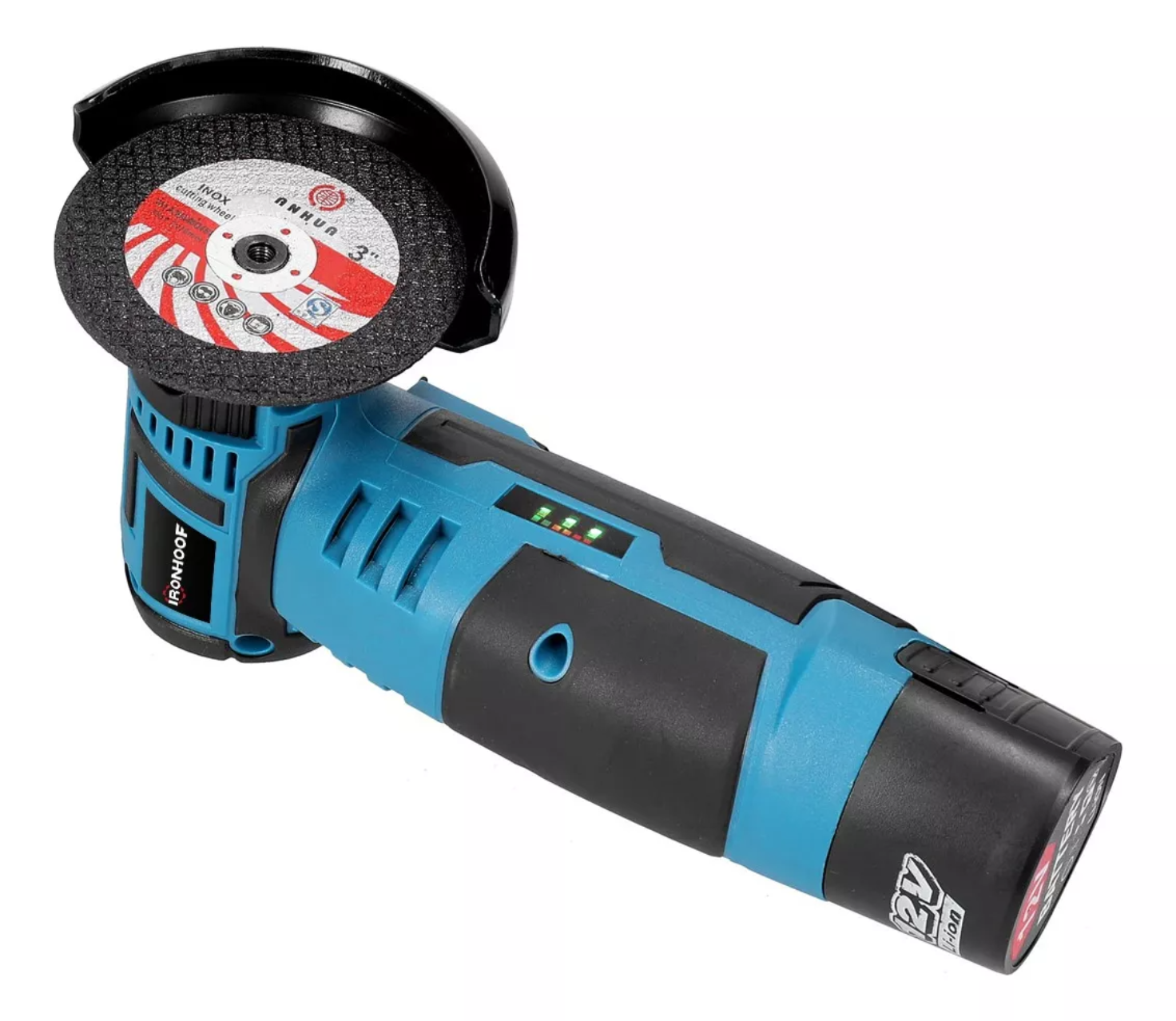 Mini Esmeriladora Angular Inalámbrica 3 Inch 12v 18500 Rpm