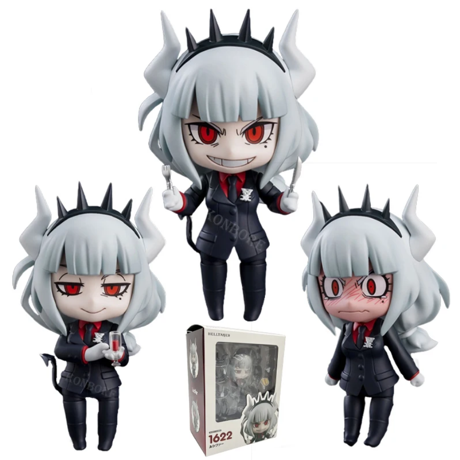 Lucifer 1622 Helltaker Nendoroid Figura Anime Juego