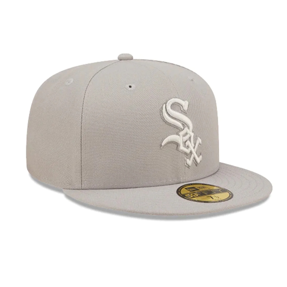 Gorra Neww Era 59fifty Chicago White Sox Gris 60347124 Cerrada