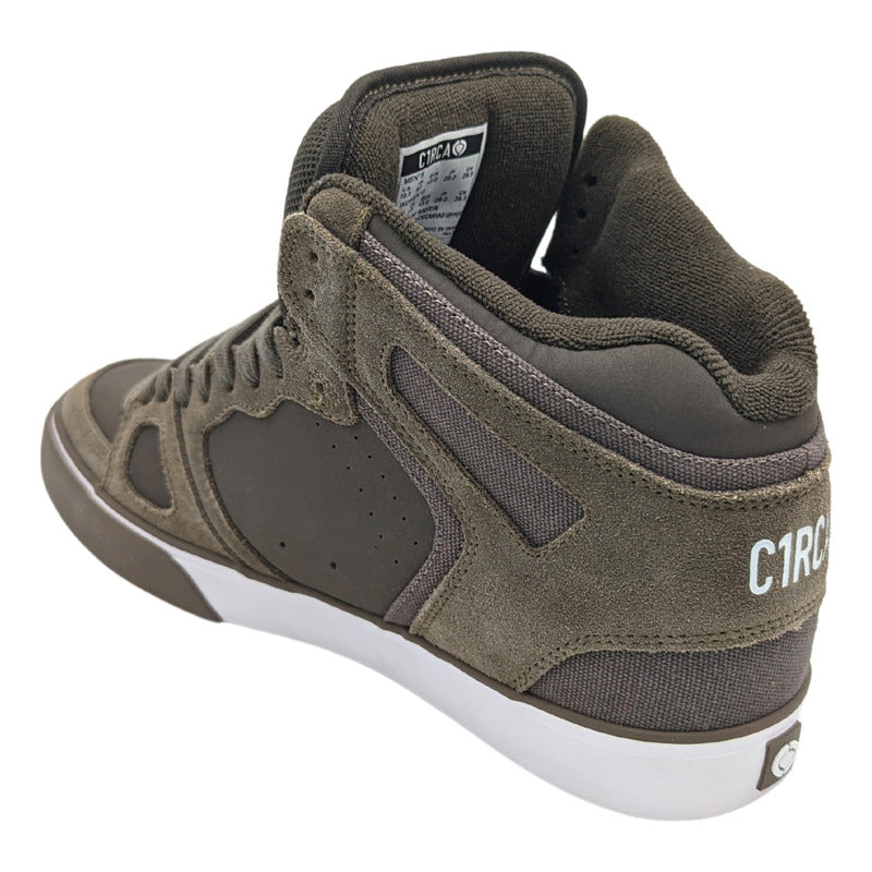 Tenis Circa 99 Vulc Hi Café-blanco 0623 Para Hombre