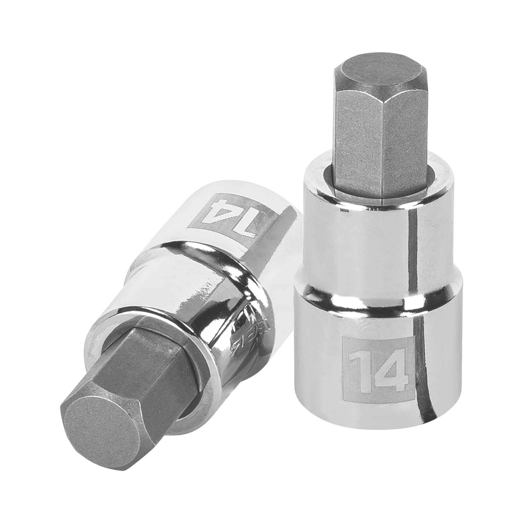 DADO PUNTA HEXAGONAL DE 14 MM, CUADRO 1/2", TRUPER 13285