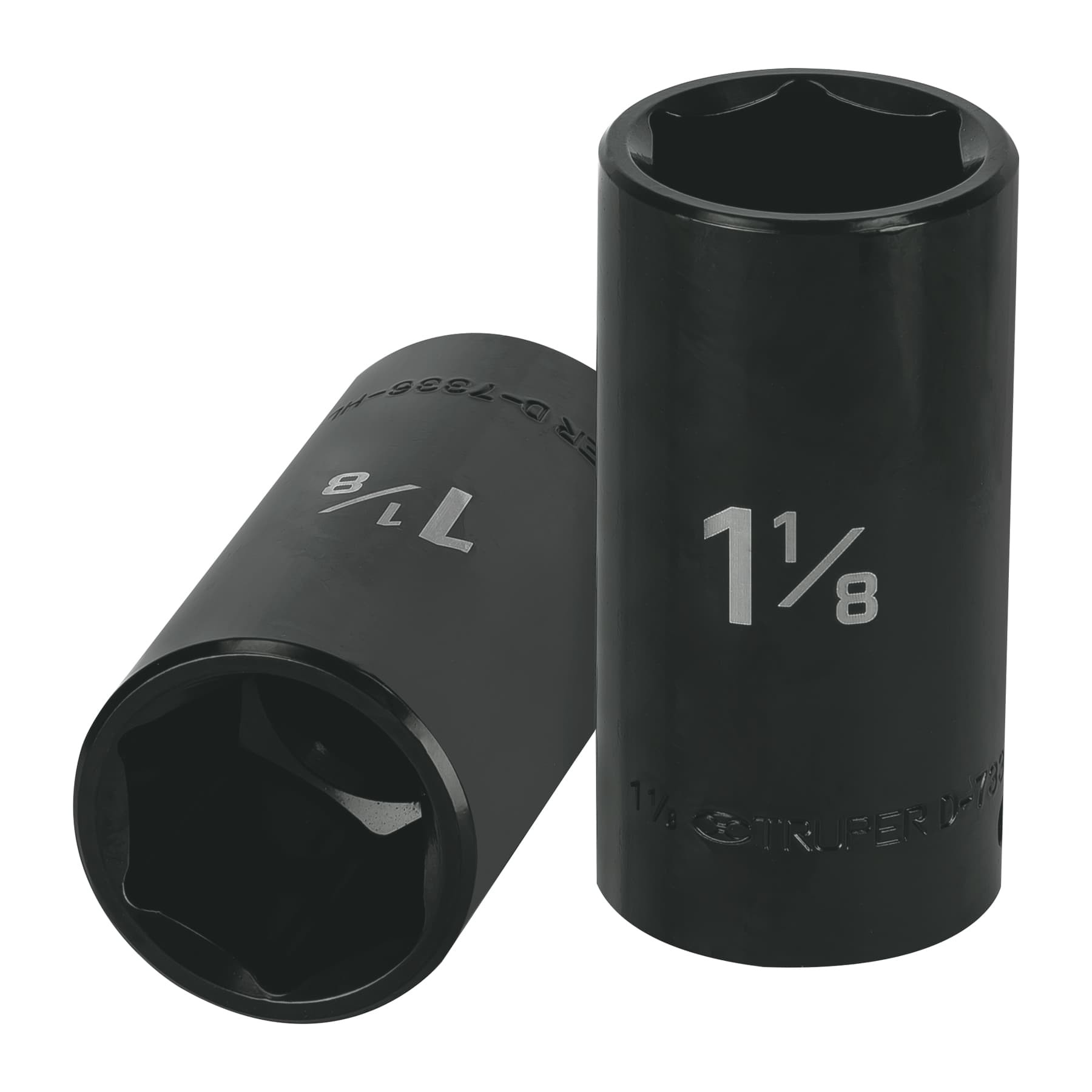 DADO LARGO IMPACTO DE 1-1/8", 6 PUNTAS, CUADRO 1/2", TRUPER 13401