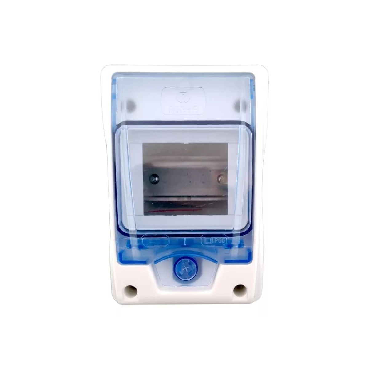 Gabinete Centro Carga De 4 Espacios Sobreponer Riel-din Ip65