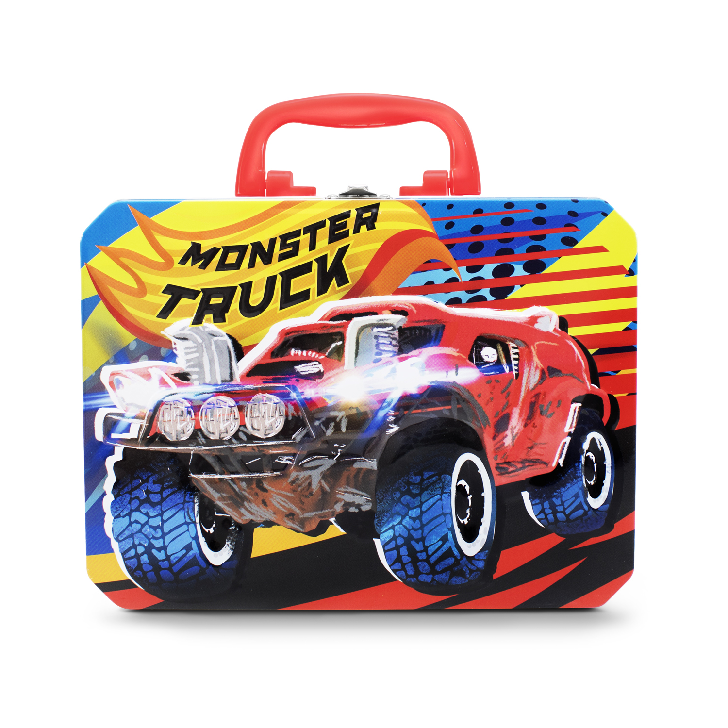 Lonchera Metálica Monster Truck