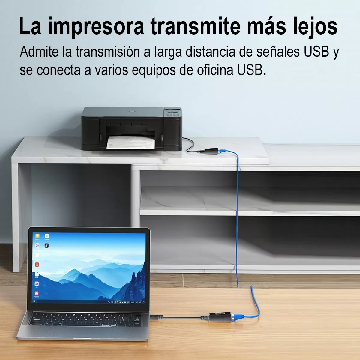Extensor Usb 50m Por Cable Utp
