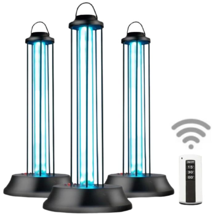 Luz Ultravioleta con Protección UVC, MXBAL-001-21, 58W, 100-130V, 60m² ...