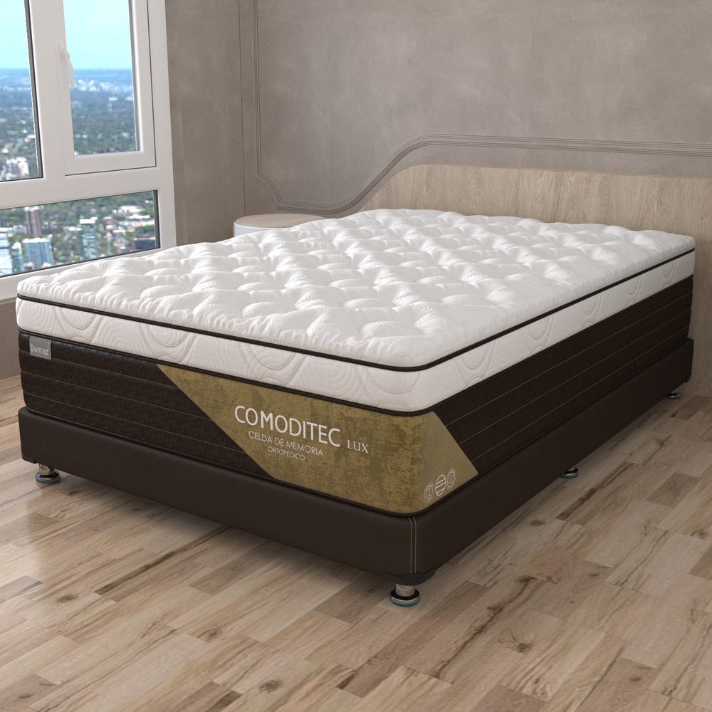 Colchón King Size Dormez Comoditec Extra Confort Térmico Para Tu Descanso