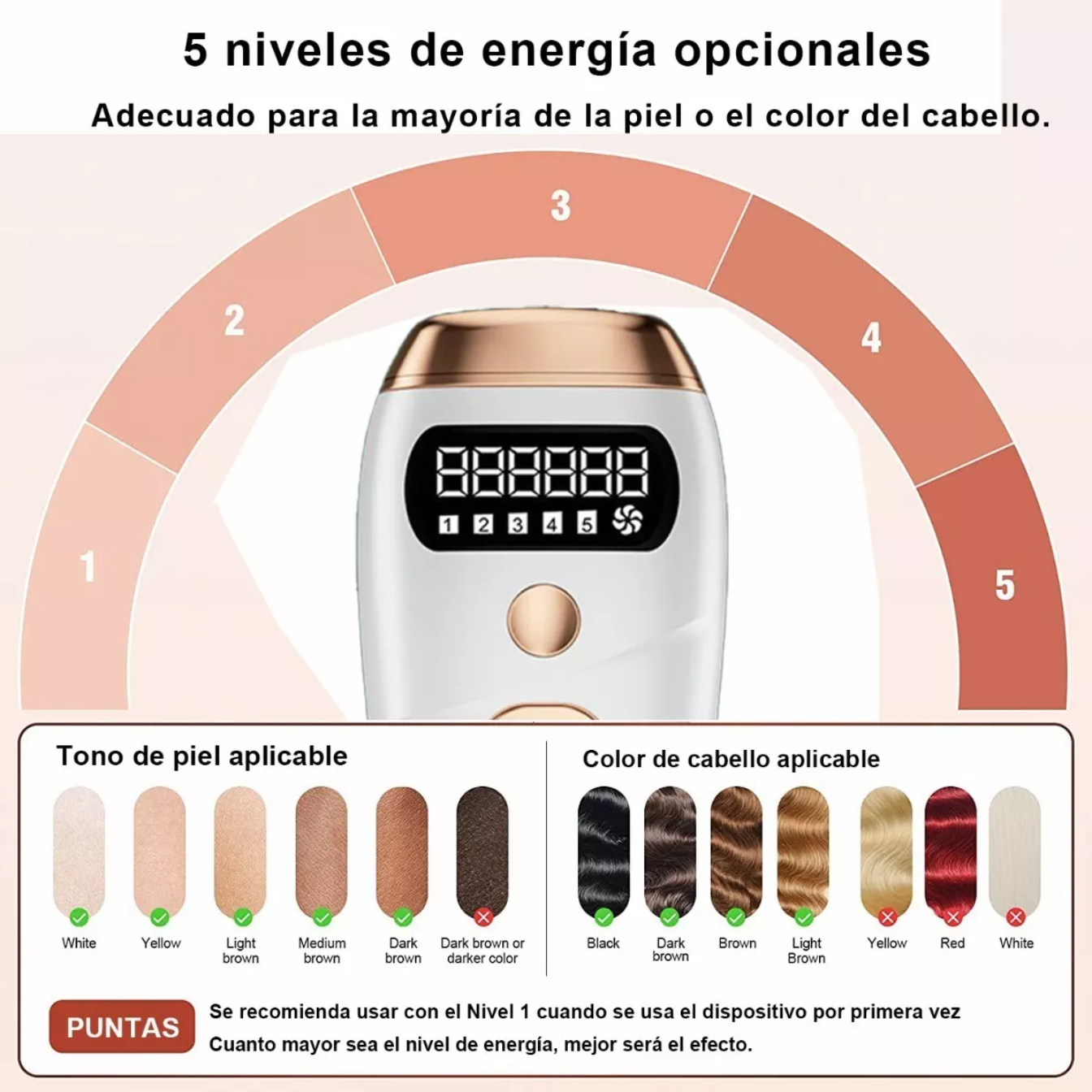 Depiladora Láser Permanente