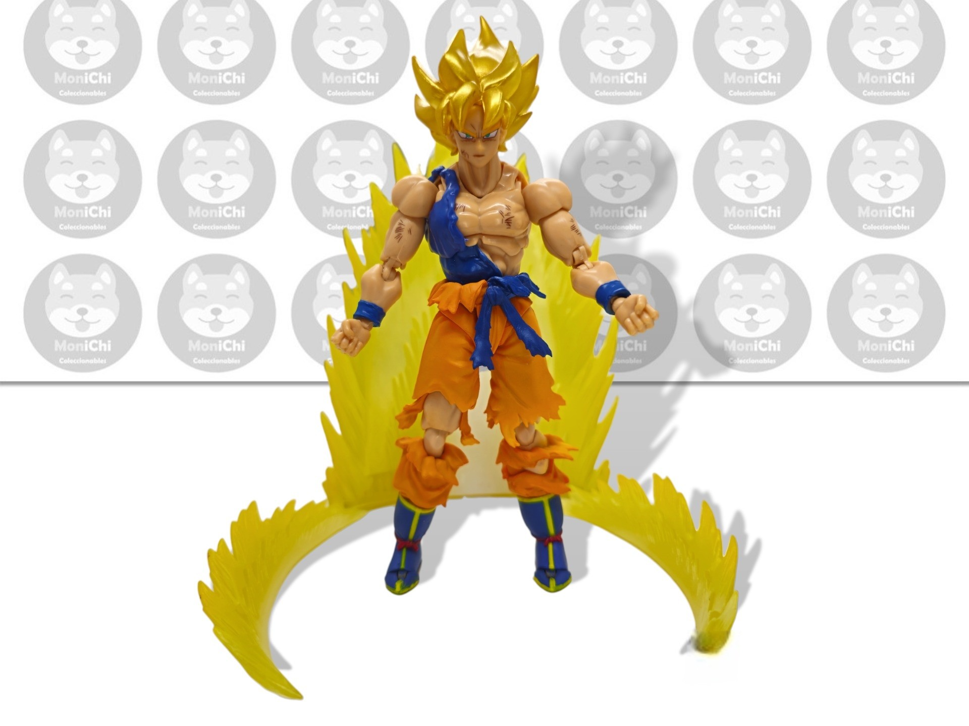 Goku Battle Damage Ssj1 Dragon Ball Dragonball Figura Anime