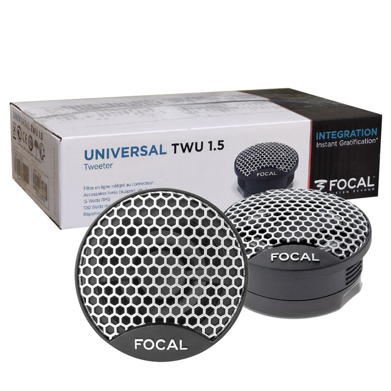 Focal TWU 1.5, 1.5" Universal Series Tweeters.