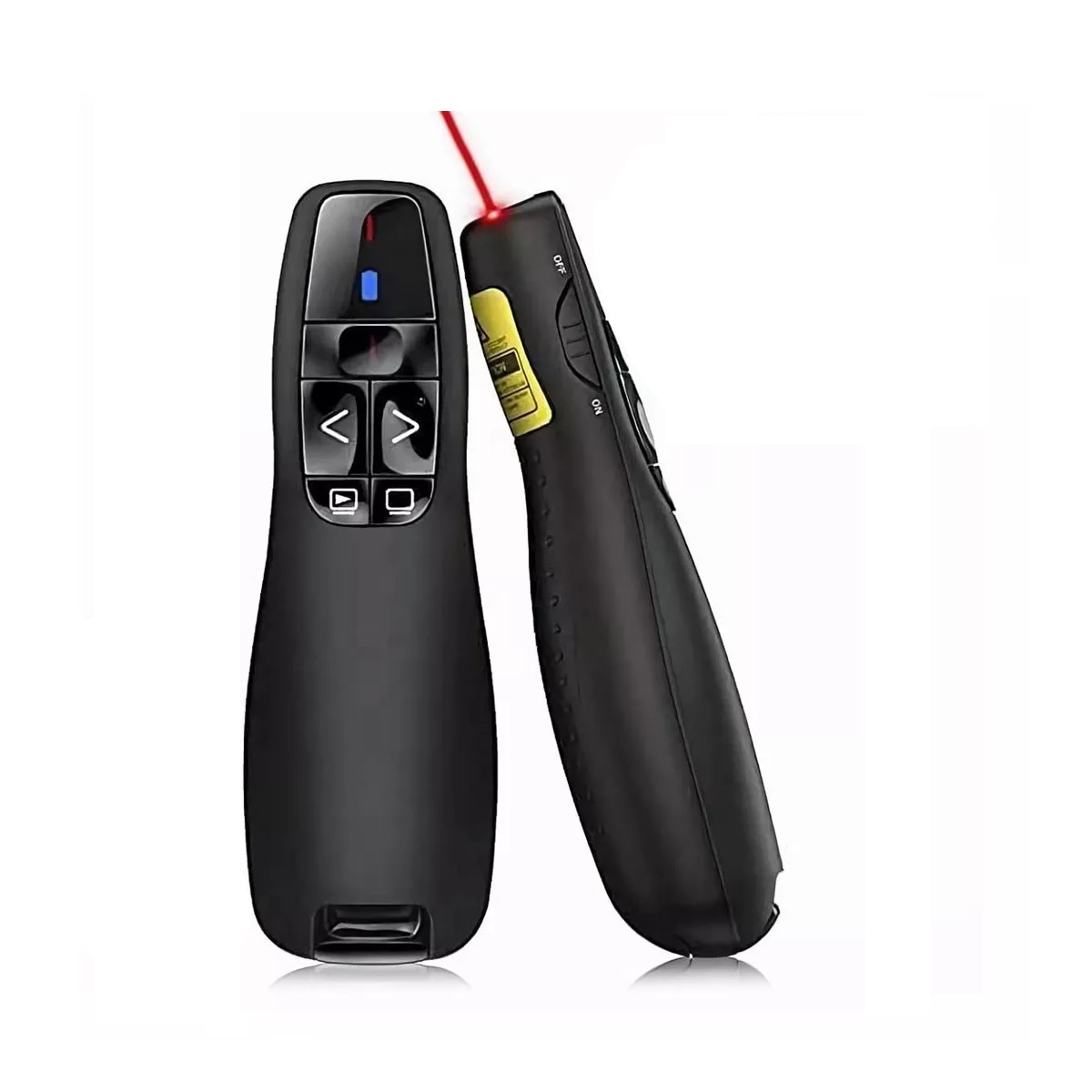 Apuntador Presentador Láser Inalámbrico Remota Con Usb Negro