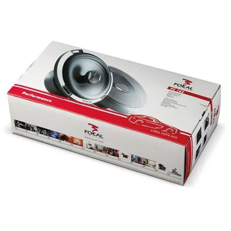 Set de bocinas Focal Pc165 6.5 Pulgadas 60w Rms 160w Max