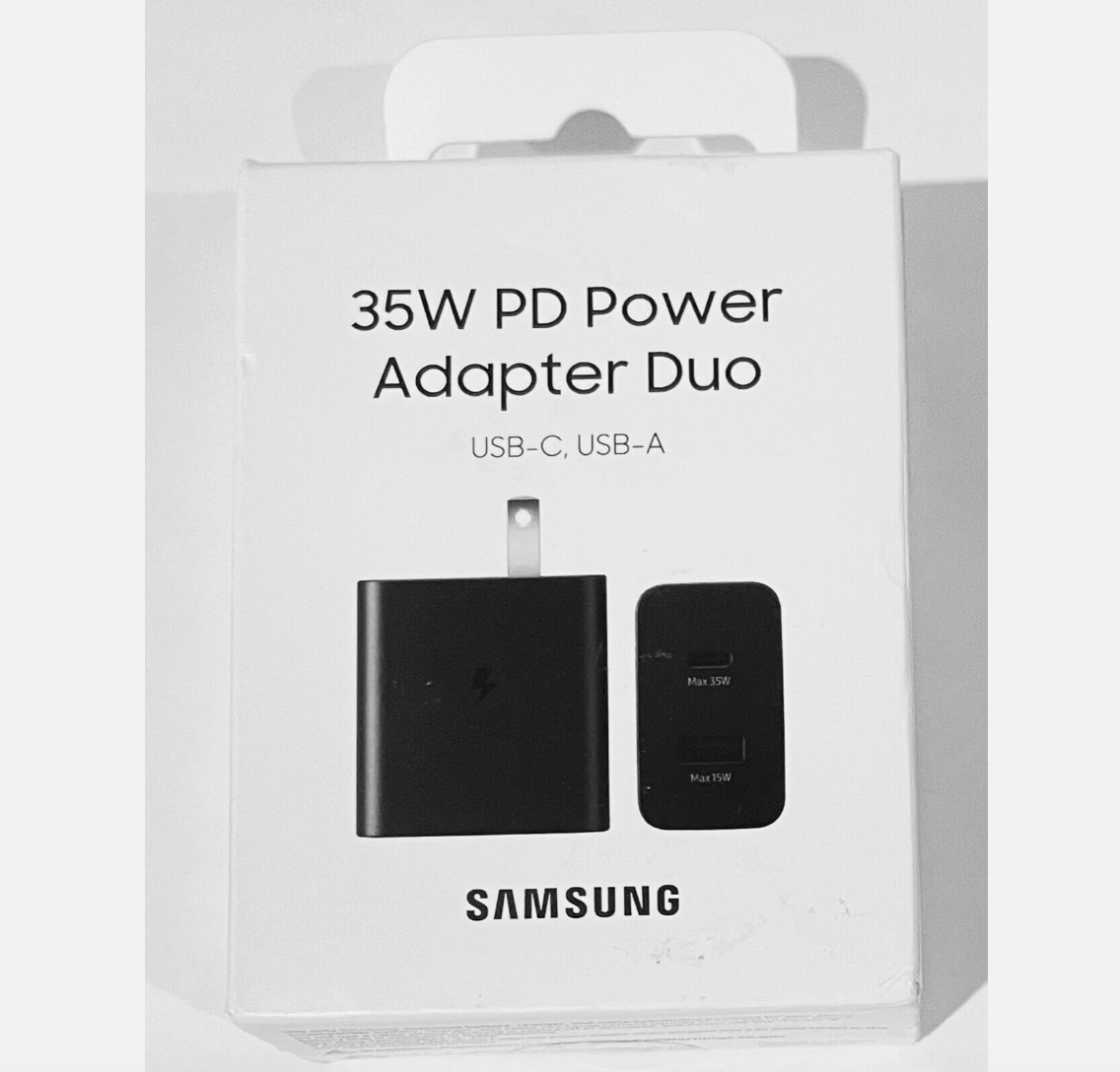Cubo Tipo C 35w Para Samsung Caja Super Fast Charging