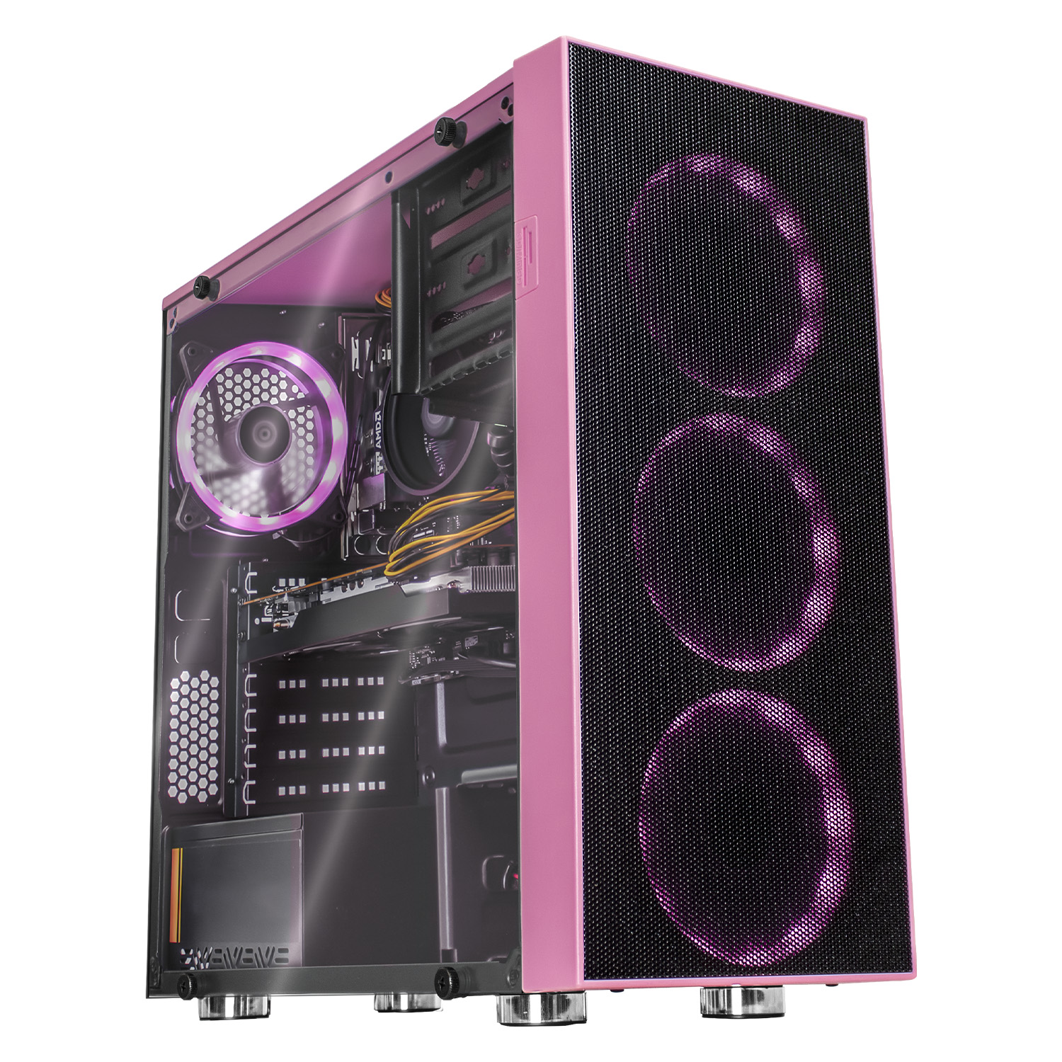 Xtreme PC Gaming AMD Radeon RX 6600 Ryzen 5 5500 16GB SSD 500GB WIFI Pink
