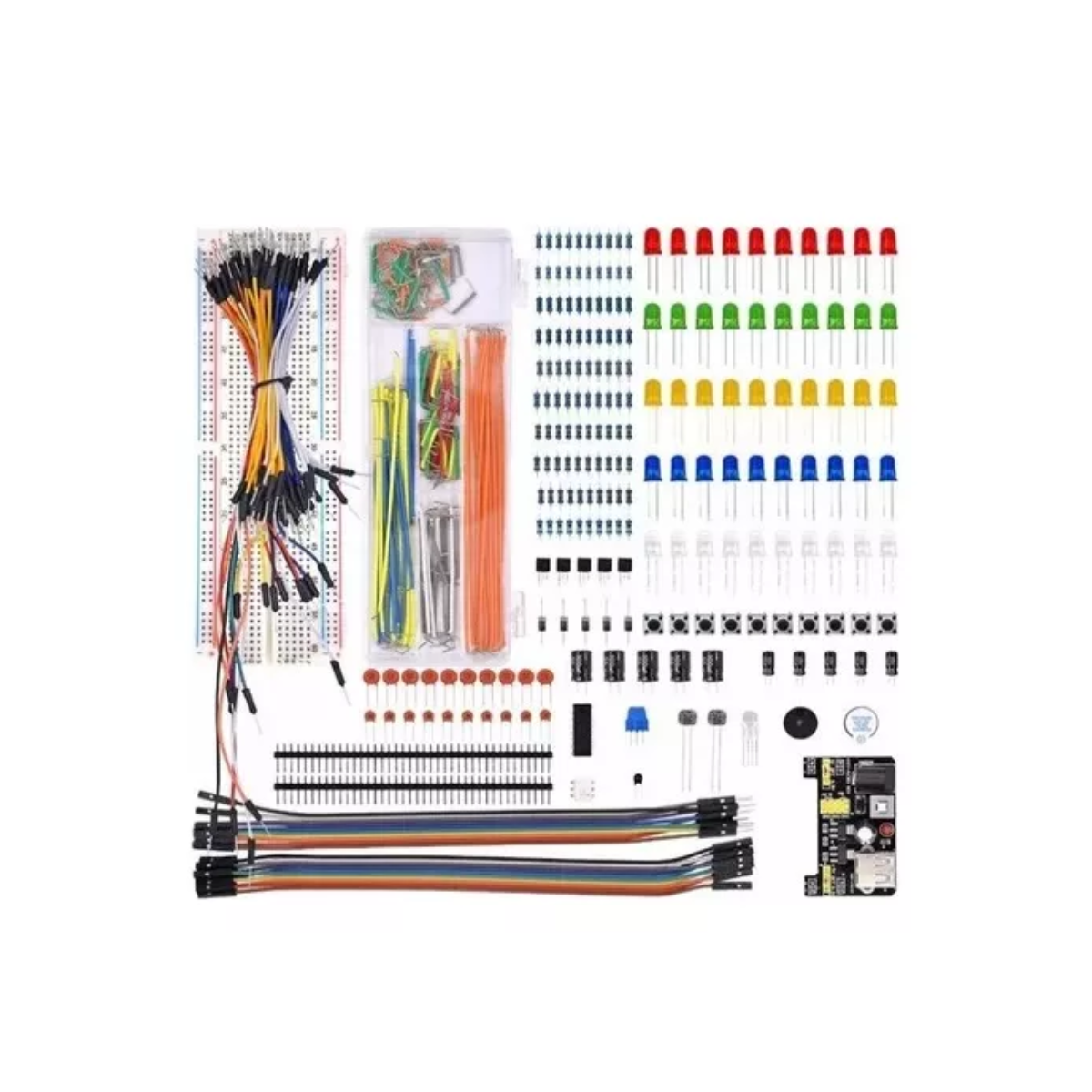 Kit De Componentes Electrónicos Para Arduino, Raspberry Pi