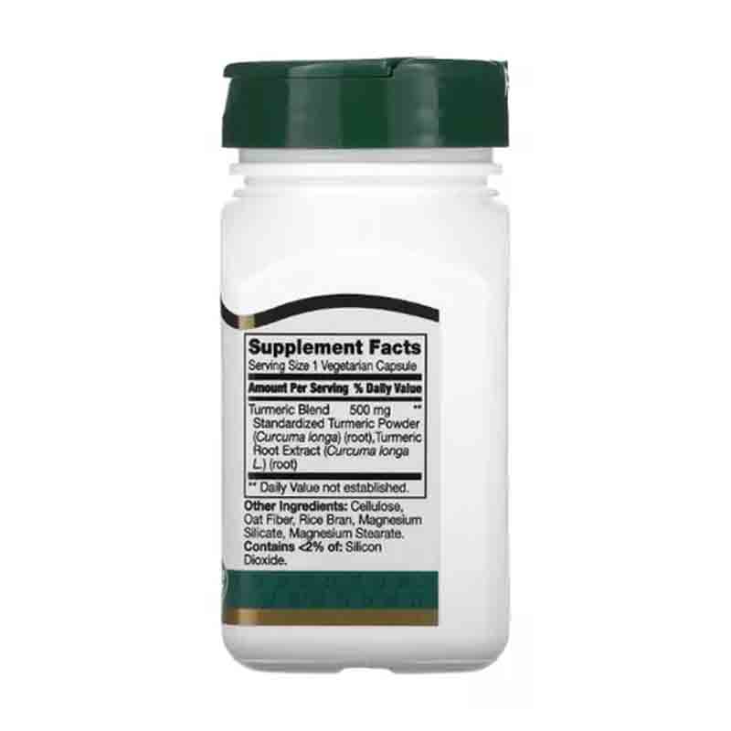 Turmeric Complex 500mg 21st Century Curcuma 60 capsulas Ayuda Artritis
