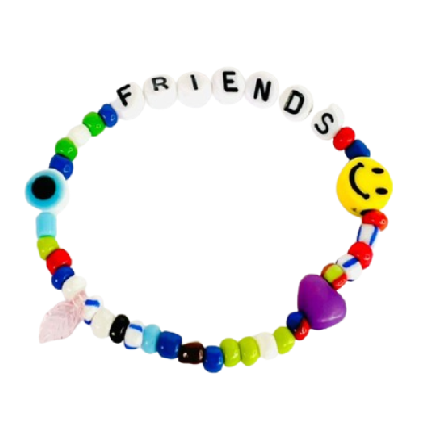 Pulsera Friends Amistad Elastica Regalo