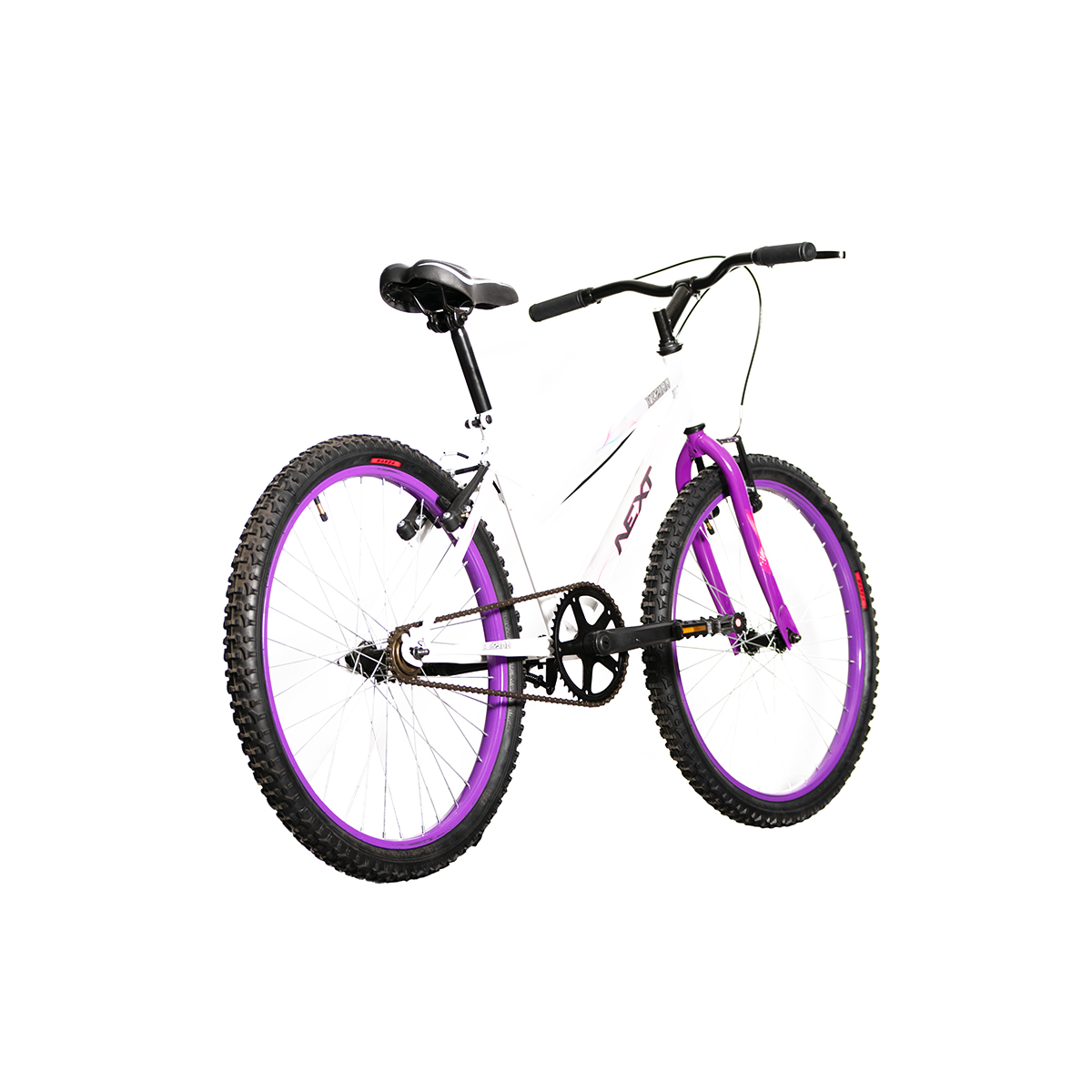 Bicicleta Veloci Next Keziah M/Ring R24 Blanco BMX