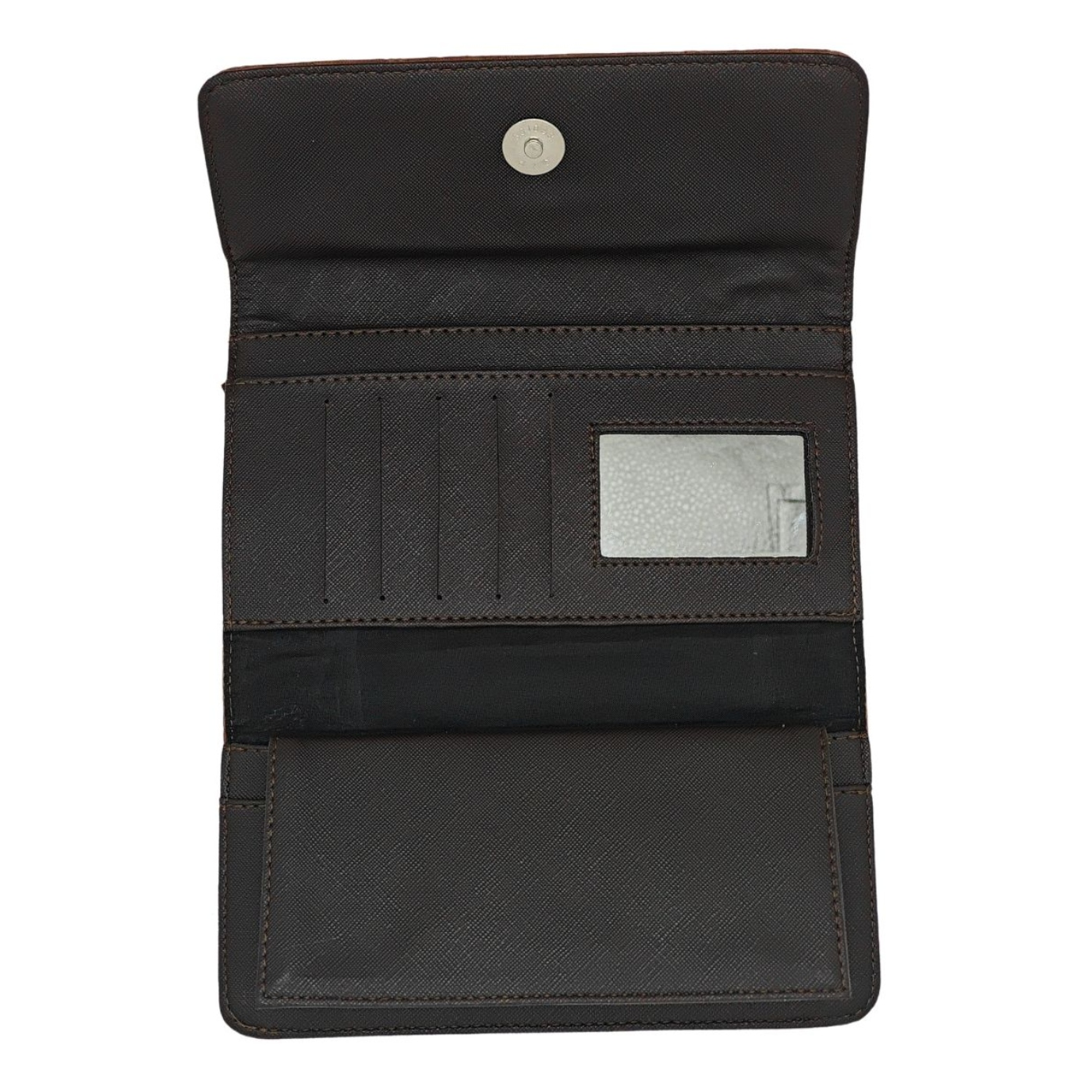 Cartera en Piel Genuina Cincelada Fana Fanny Azul Marino