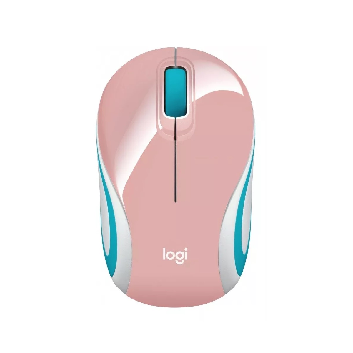 Mini Mouse Logitech Óptico M187 Inalámbrico USB 1000DPI