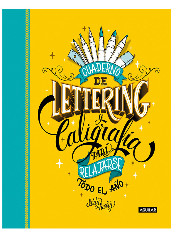 Cuaderno de Lettering y Caligrafía para relajarse todo el año Autor ...