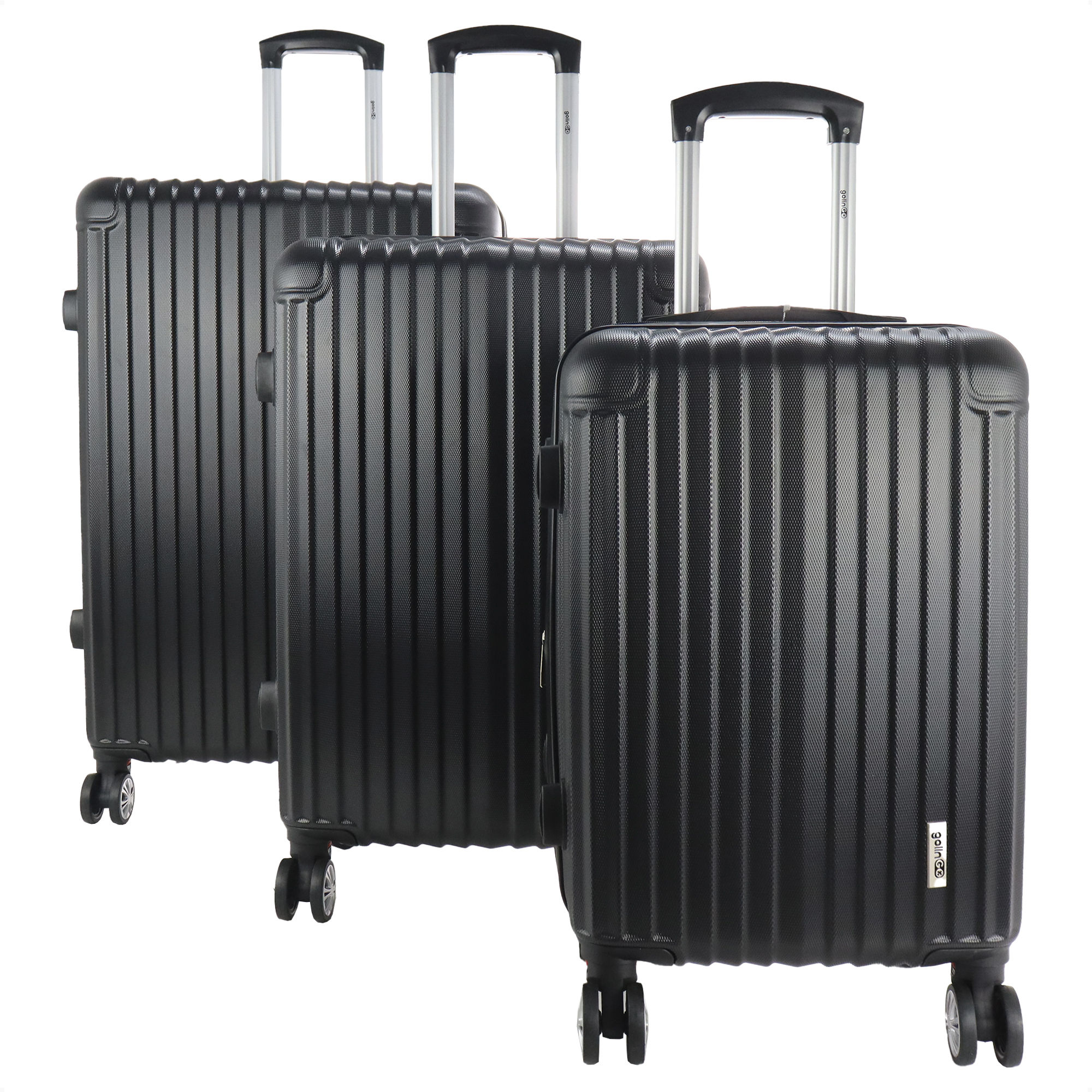 Maleta Set de 3 piezas Resistentes Rigidas Con Ruedas Giratorias ...