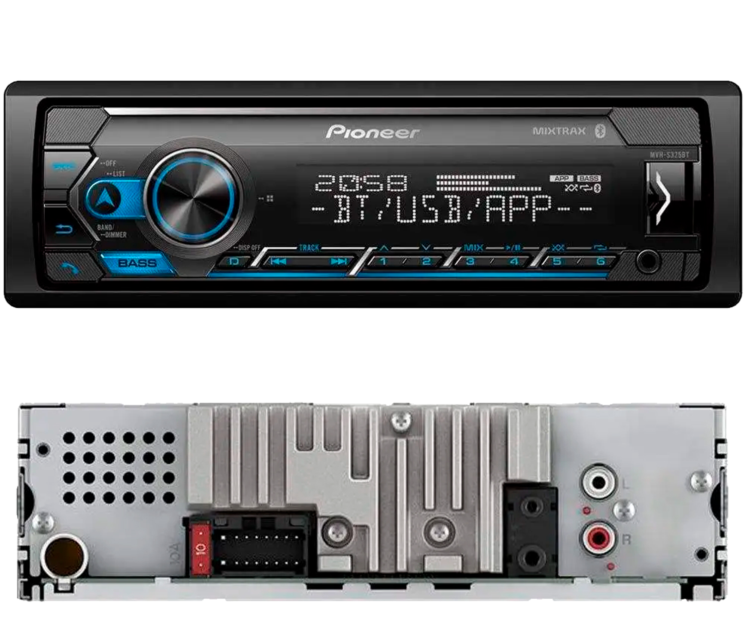 Autoestéreo BT/USB PIONEER MVH S325BT
