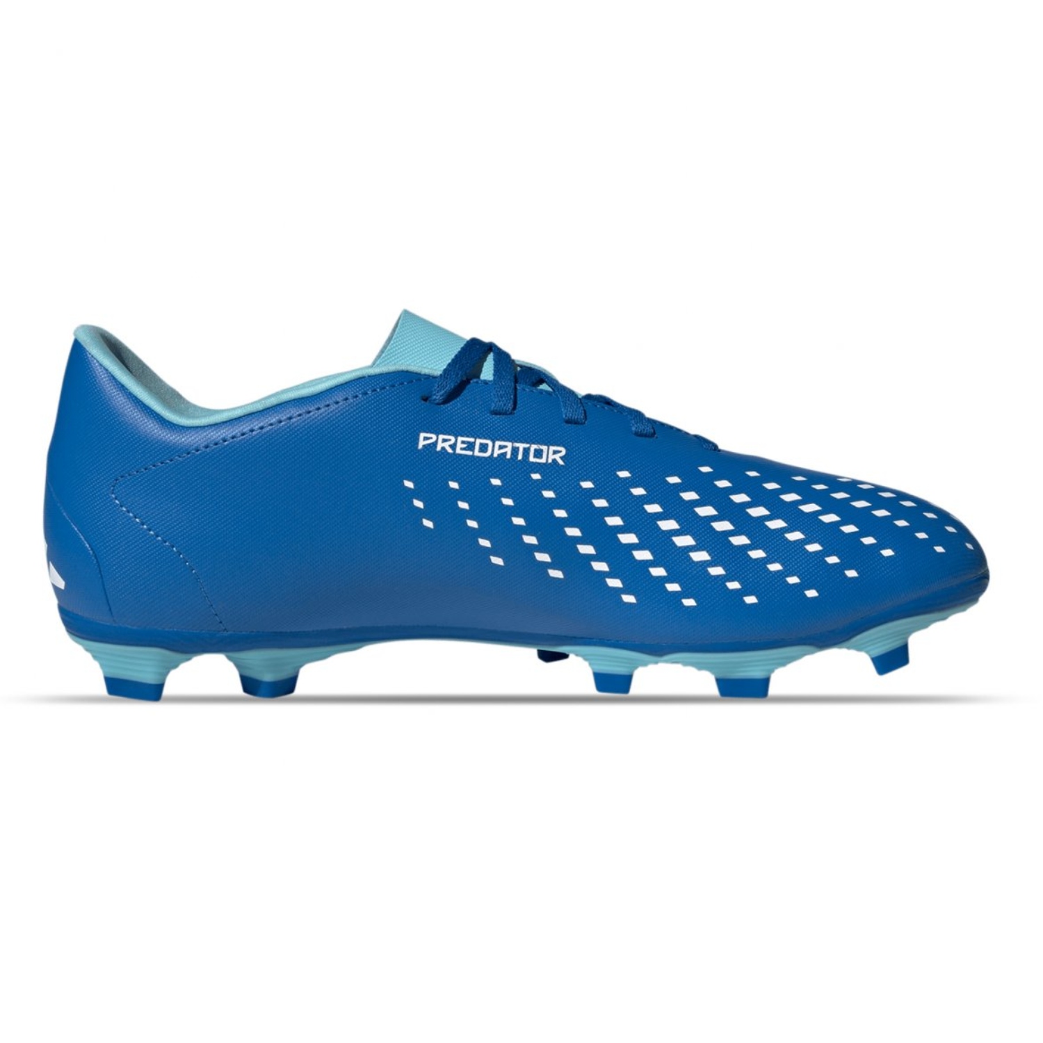 Zapato de Futbol Soccer Adidas Predator Accuracy.4 FXG azul GZ0010