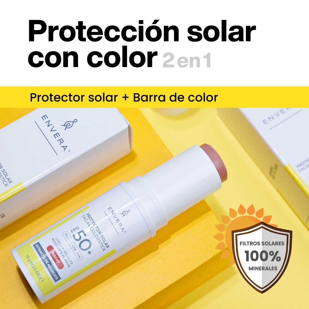 Protector Facial Primer + Bloqueador + Protector en barra