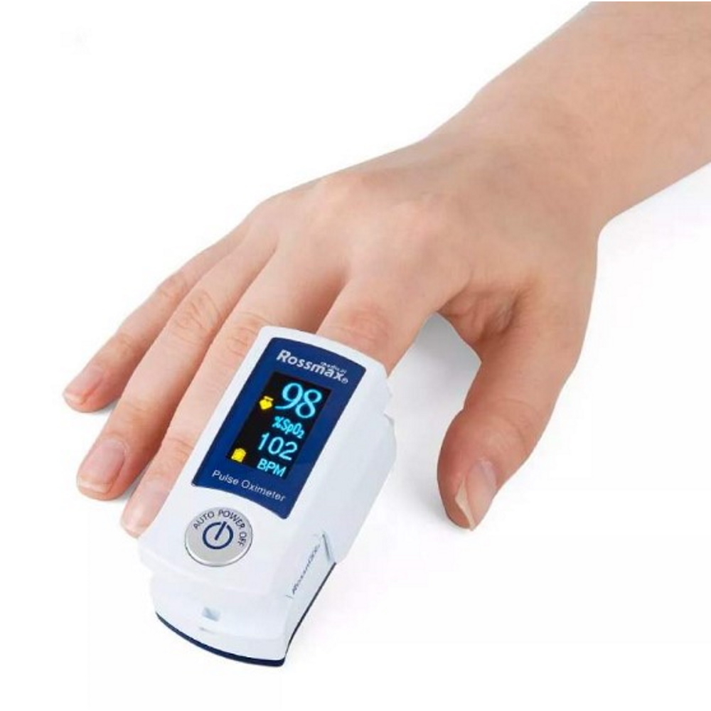 Oximetro Dedo Bidireccional Fingertip MCA C/ Alarma Rossmax