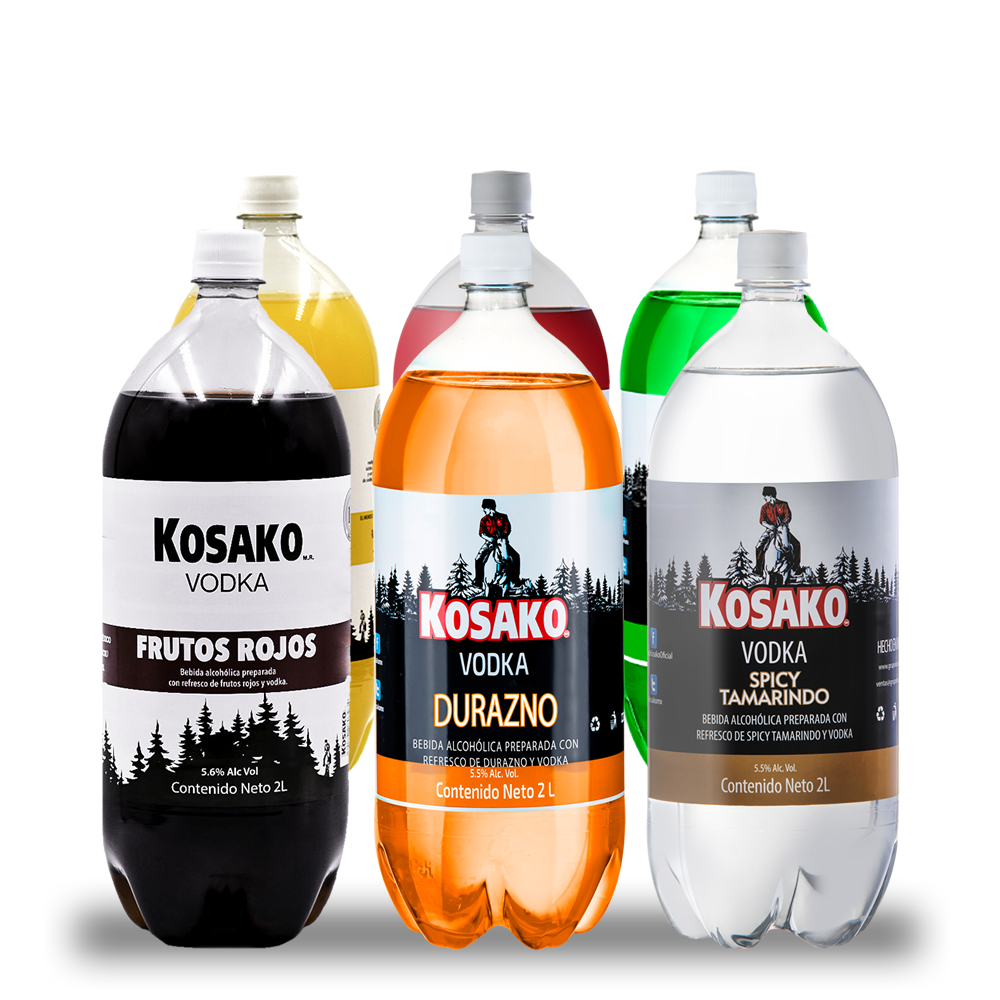 Vodka Kosako Mix 2 litros 6 Pack