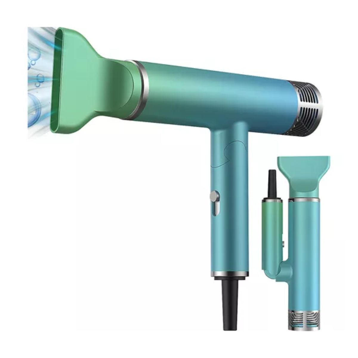 Secadora De Cabello Profesional Plegable Portátil 1200w Verde