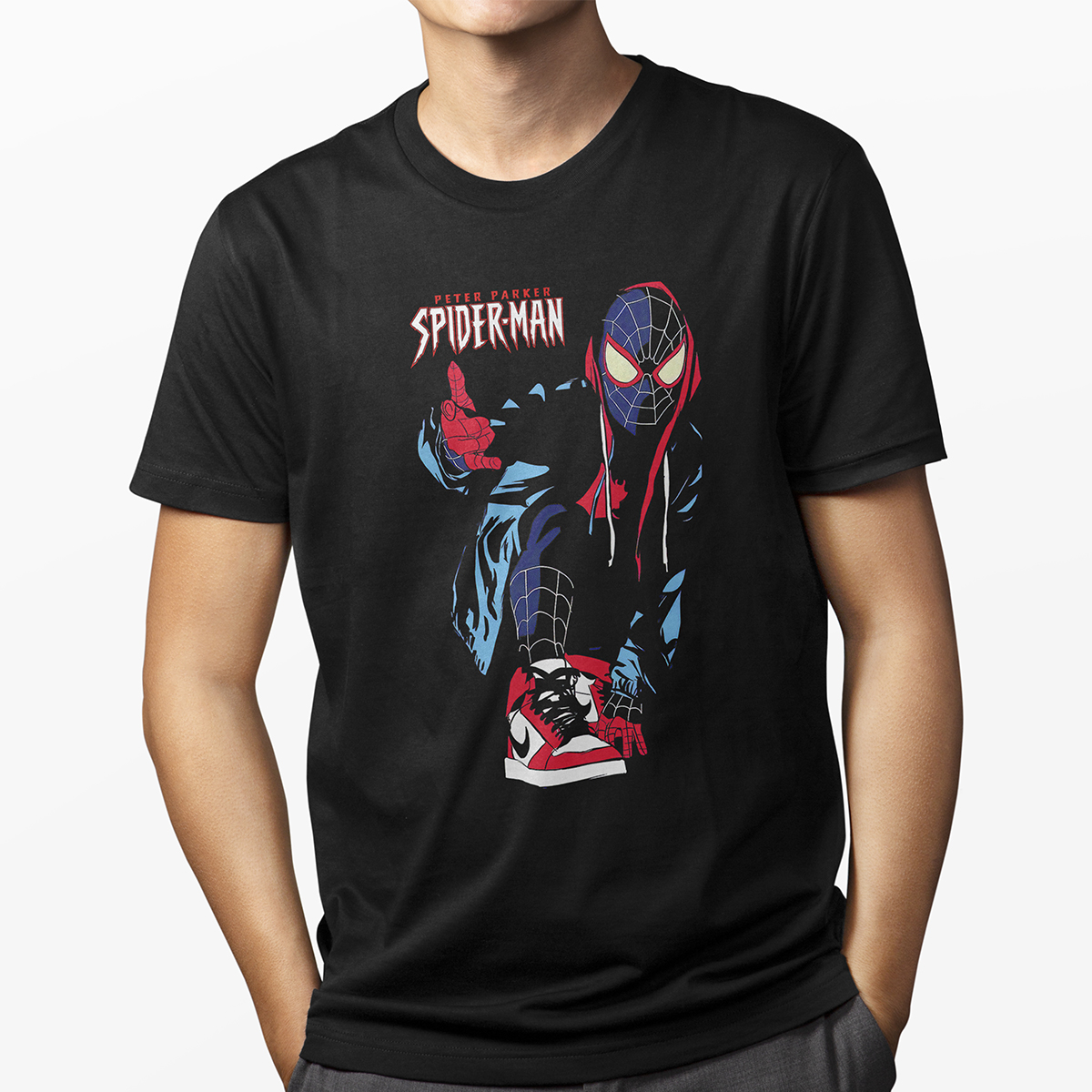 Playera para Hombre - Peter Parker Spider-Man