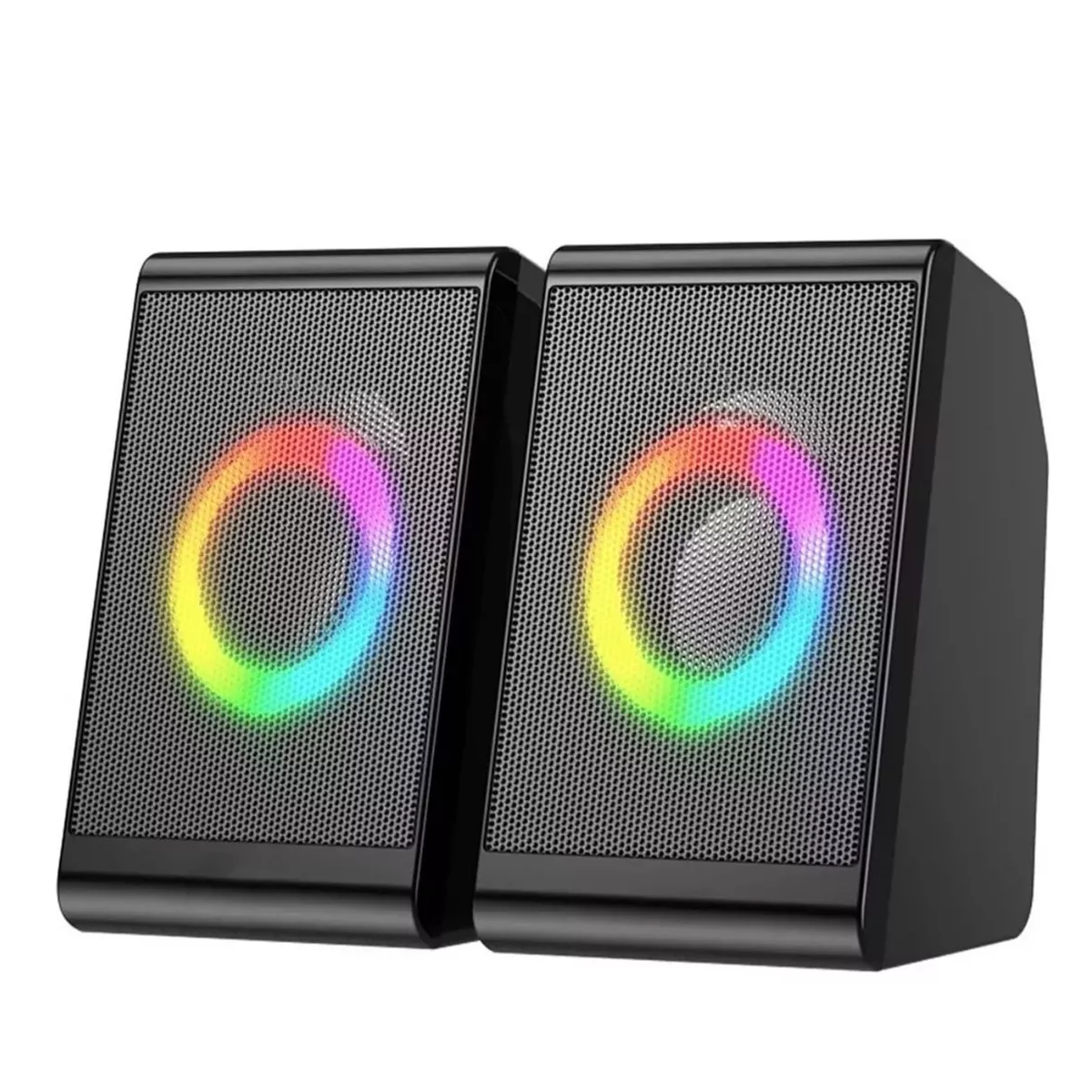 Bocinas Para Pc Computadora Escritorio Altavoz Rgb Subwoofer