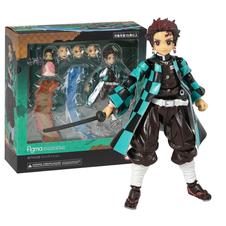 Tanjiro Kamado 498 Figma Kimetsu Yaiba Demon Slayer Figura Anime