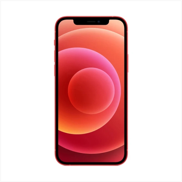 Apple iPhone 12 Rojo 128GB Reacondicionado + Cubo.