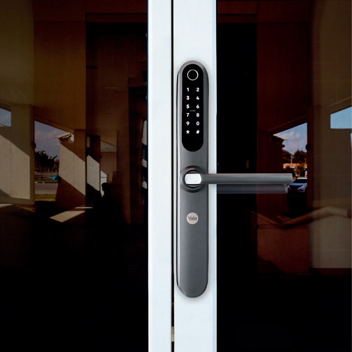 Cerradura Eléctrica Digital Para Perfil De Aluminio Yale YSD100 Con ...