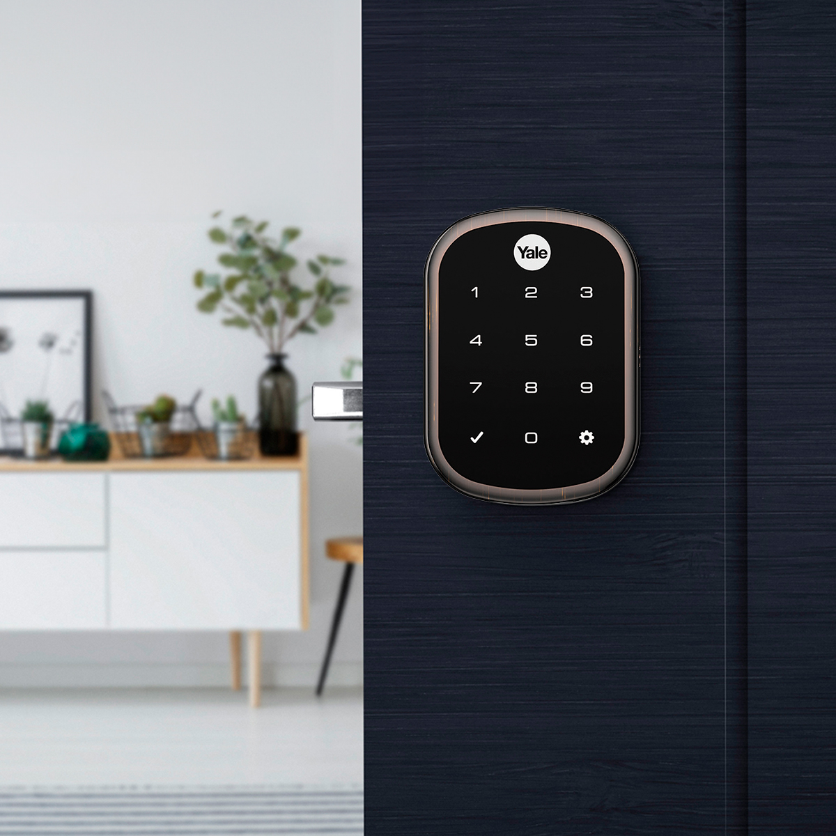 Cerradura Eléctrica Digital Yale Assure YRD256 Color Bronce antiguo