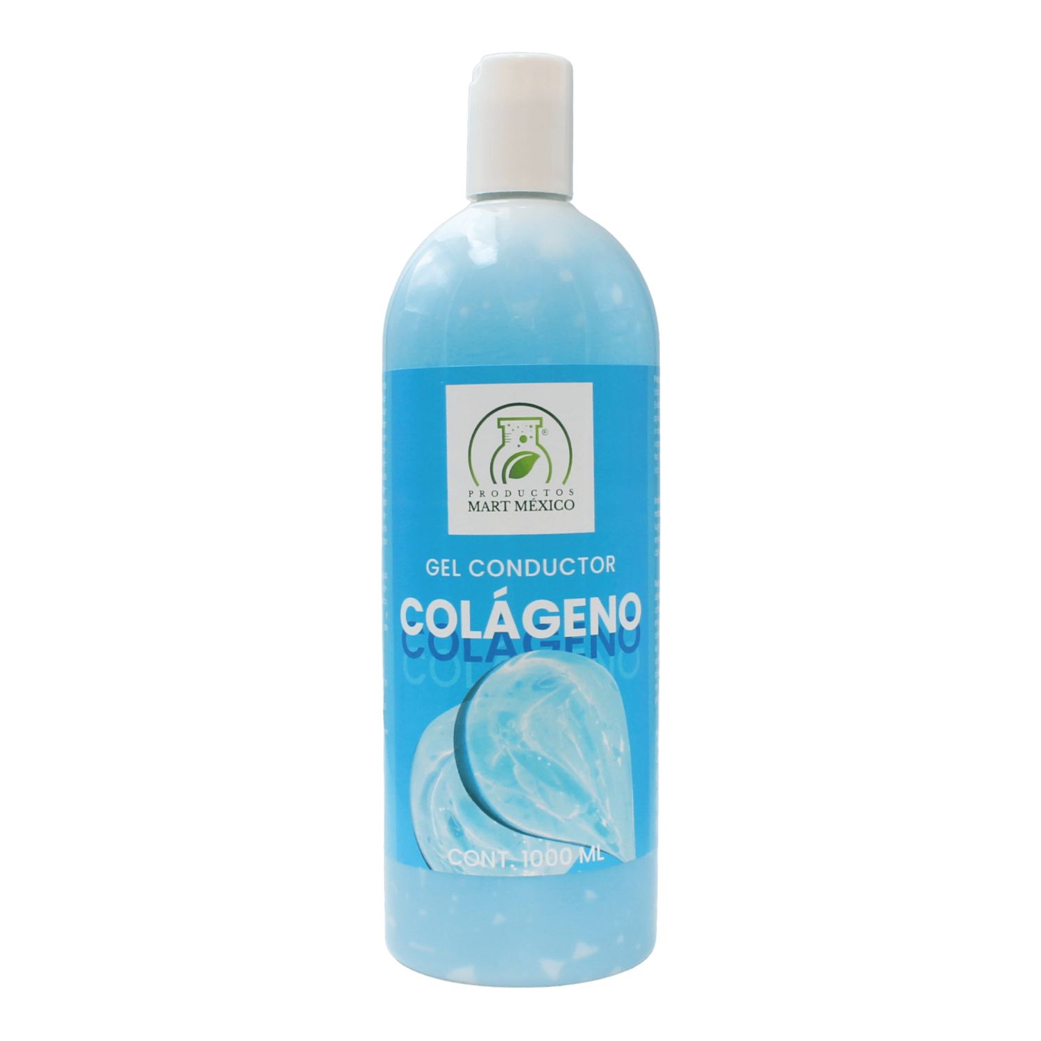Gel Conductor Con Colágeno Para Aparatología 1 Litro