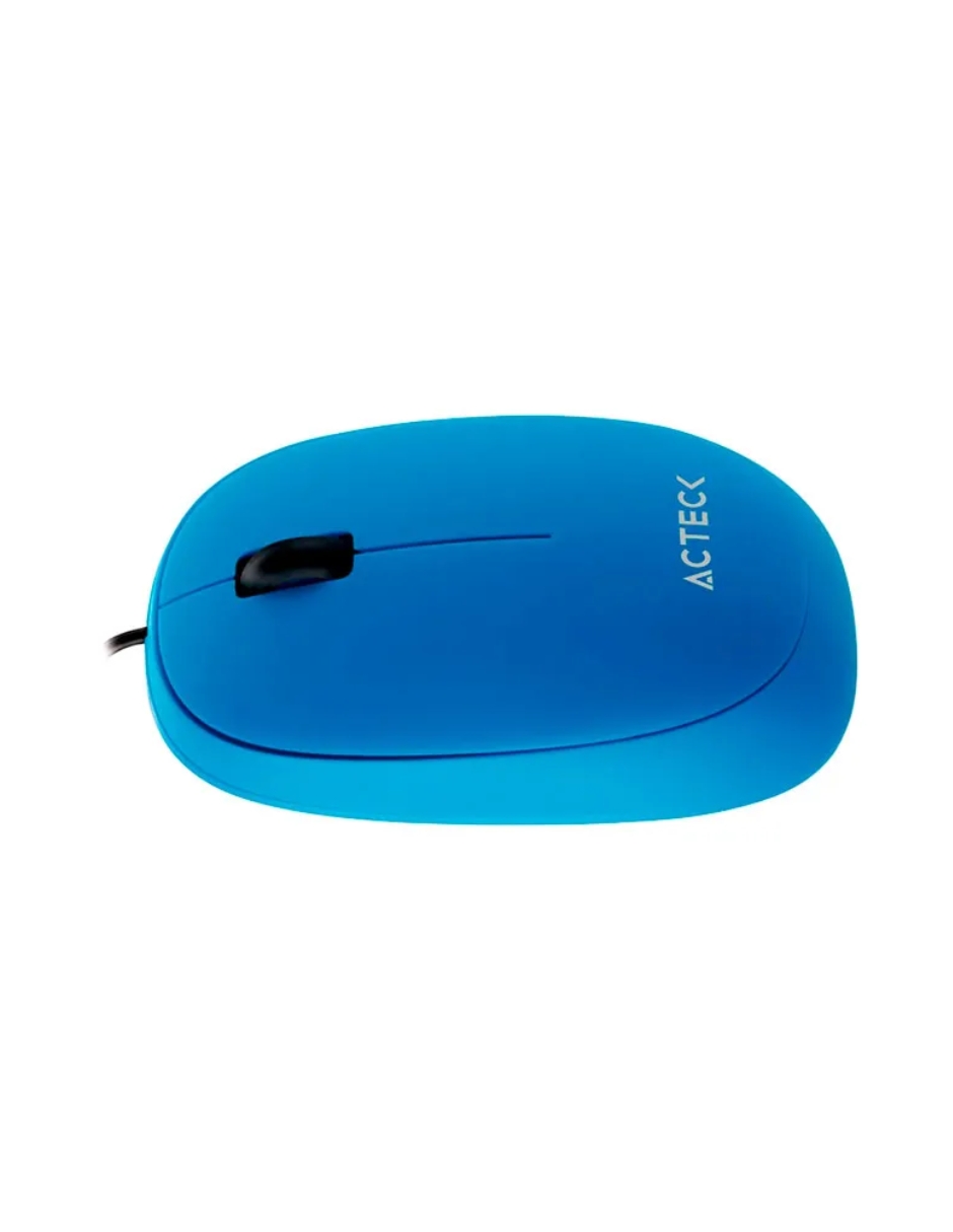 MOUSE OPTICO ACTECK AZUL