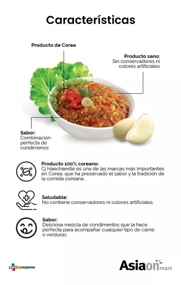 Pasta De Soja Sazonada Ssamjang 500gr