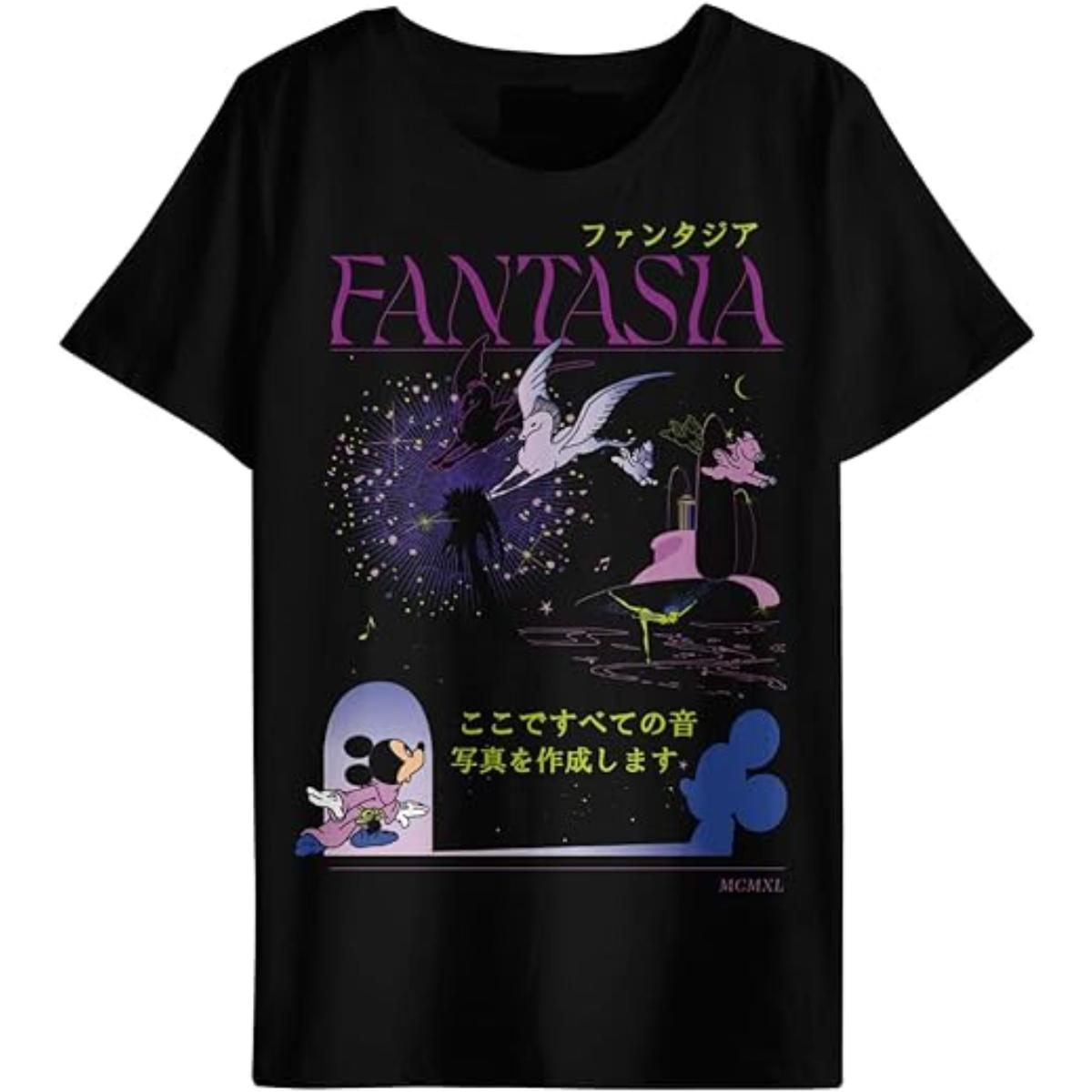 Playera para Mujer de Disney, Mickey Mouse, Morado, Talla M