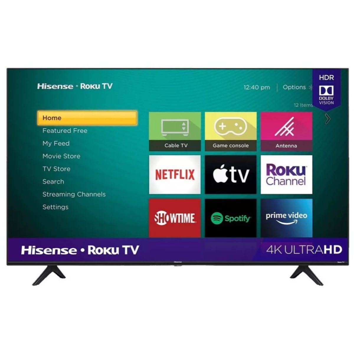 Pantalla Hisense R6 50Pulg UHD 4K Smart TV Roku 50R6E3