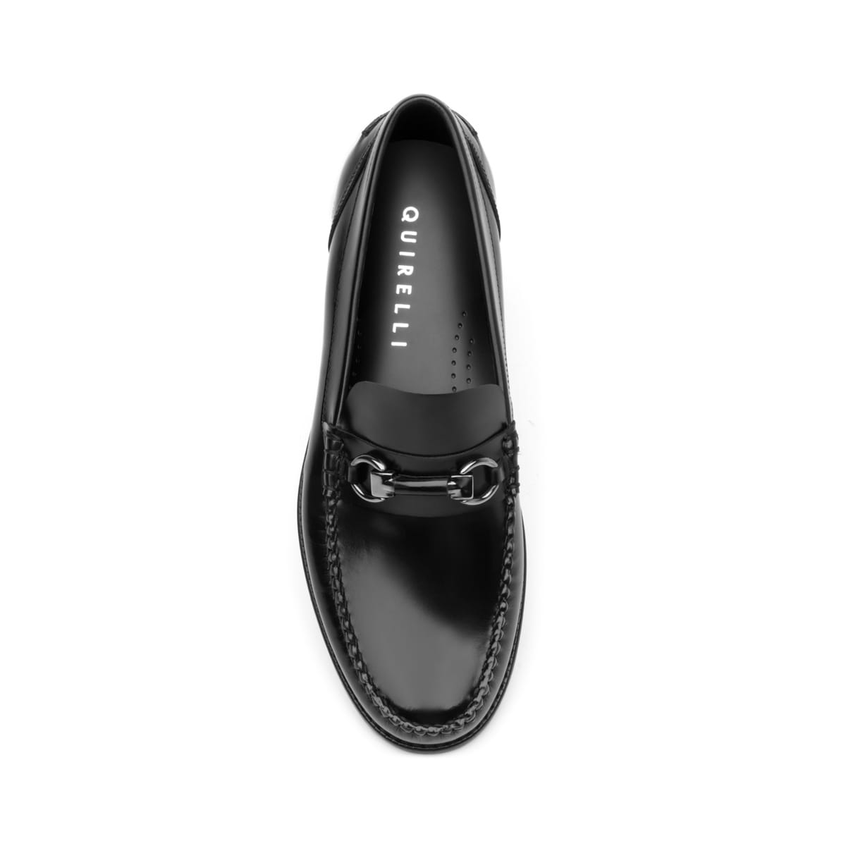 Zapato Mocasín Con Herraje Quirelli Para Hombre Con 100% Piel 87906