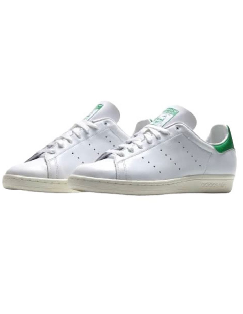 TENIS ADIDAS STAN SMITH 80´S BLANCO CON VERDE