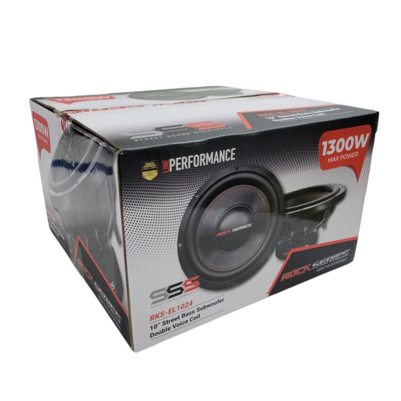 Subwoofer 10" DVC Rock Series RKS-EL1024 4 Ohms 650/1300W