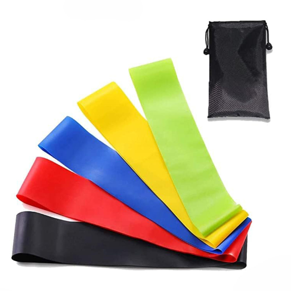 Bandas Elásticas De Resistencia Kit 5 Unidades Ejercicios