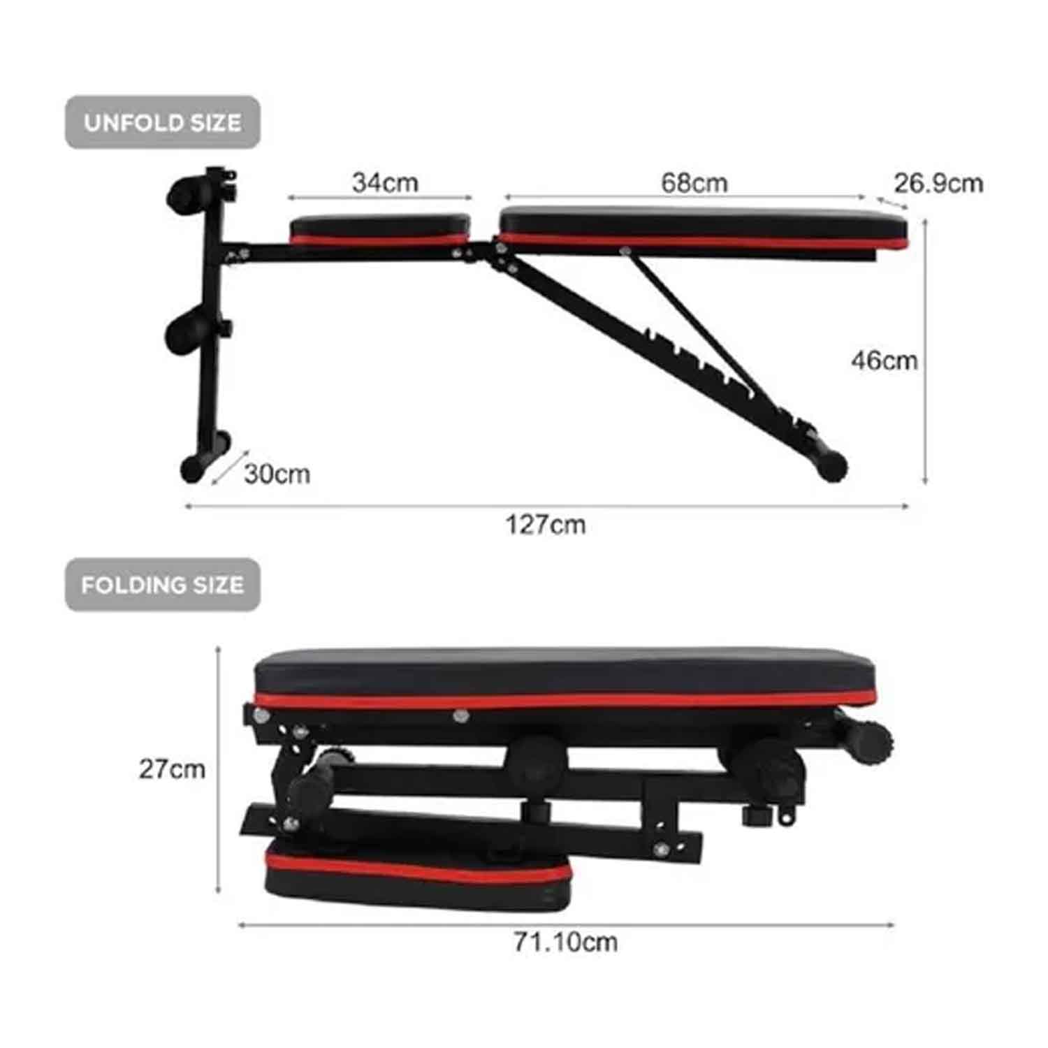 Banco para Ejercicio Multifuncional Compraymas para Entrenamiento de ...
