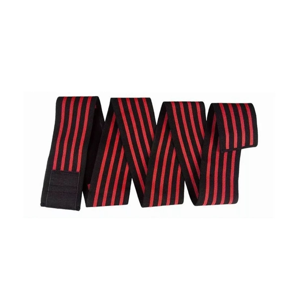 Rodillera Elastica Vendas 1 Par Bandas Deportiva Rodilla Gym rojo/negro