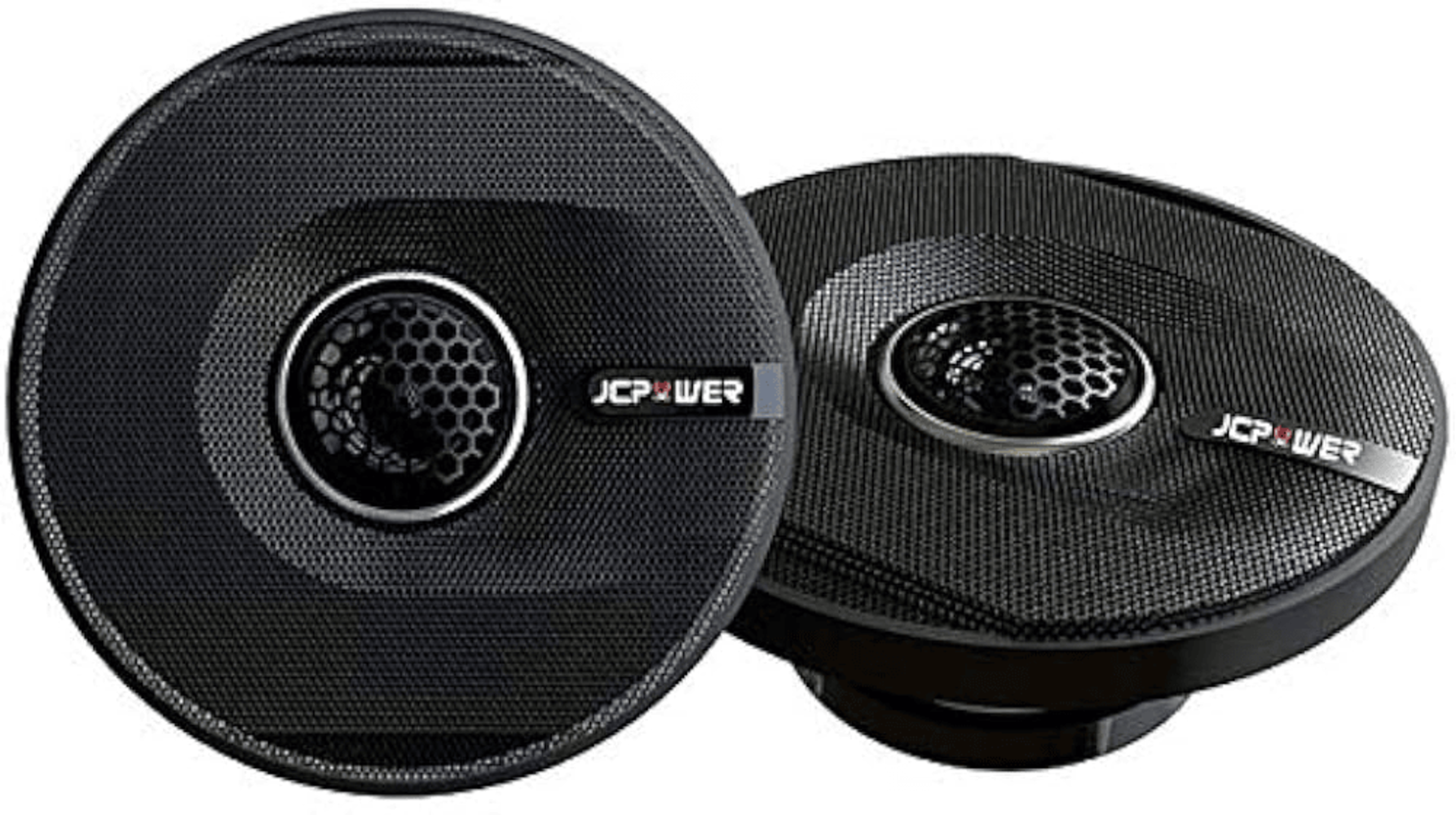 Par de Bocinas JC POWER JC652S 6.5 Pulg 3 Vías 150W RMS